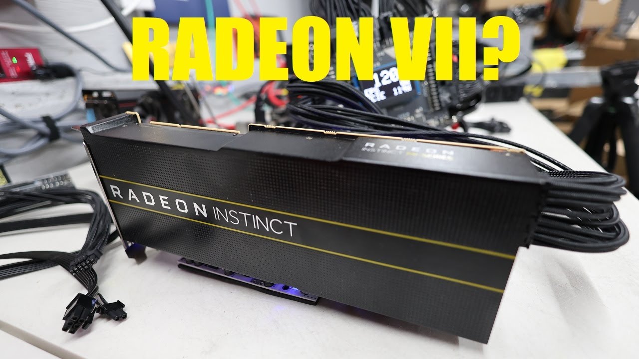 Radeon Instinct MI50 GPU Mining Hashrate Testing LIVE! - YouTube