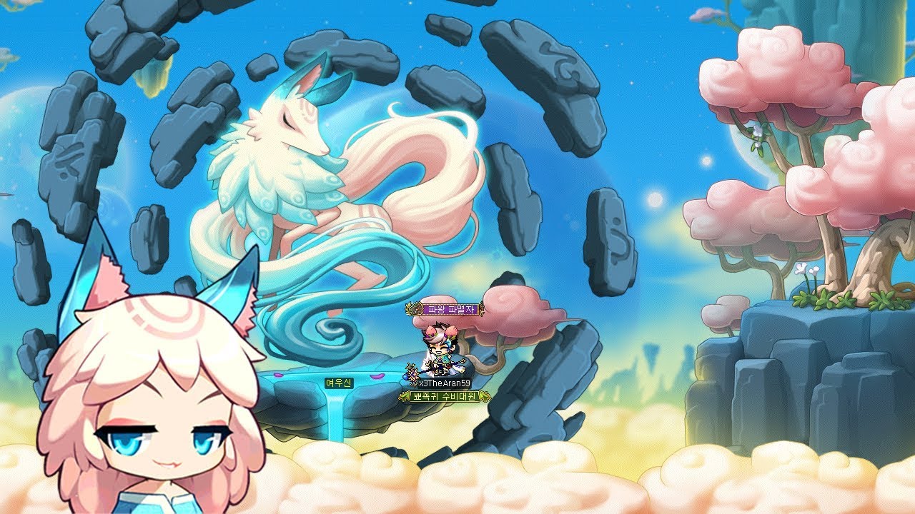 MapleStory New Theme Dungeon: Fox Valley Lv185+ - YouTube