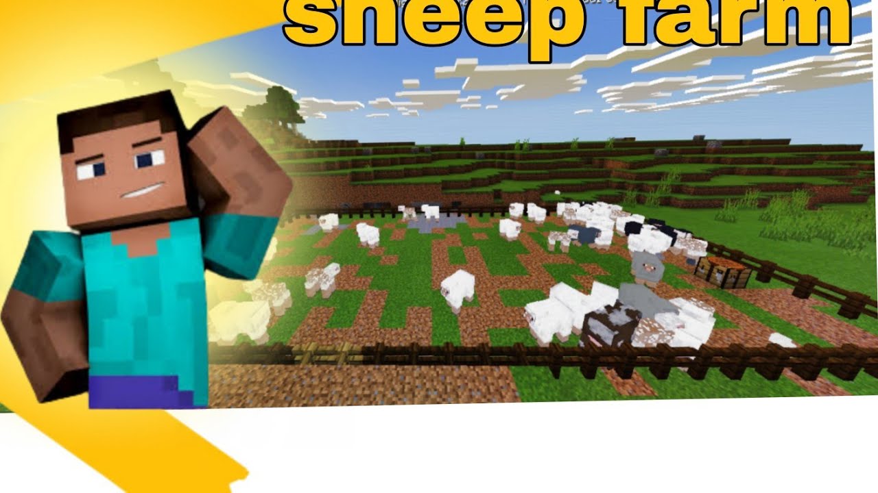 In Minecraft I Build Wool Farm #minecraft - YouTube