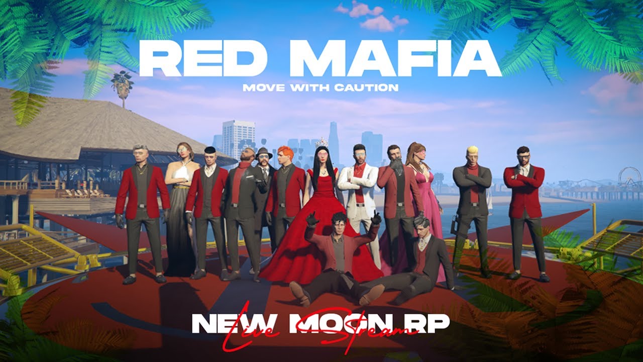 " Red Mafias" Newmoon3.0 fun live with Maddy GTA-V Roleplay - YouTube