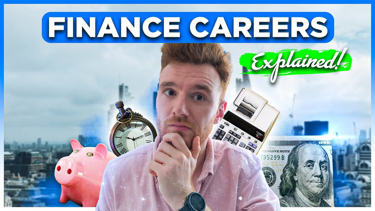 FINANCE PROFESSIONAL EXPLAINS: CAREERS IN FINANCE 💸 Banking, Financial ...