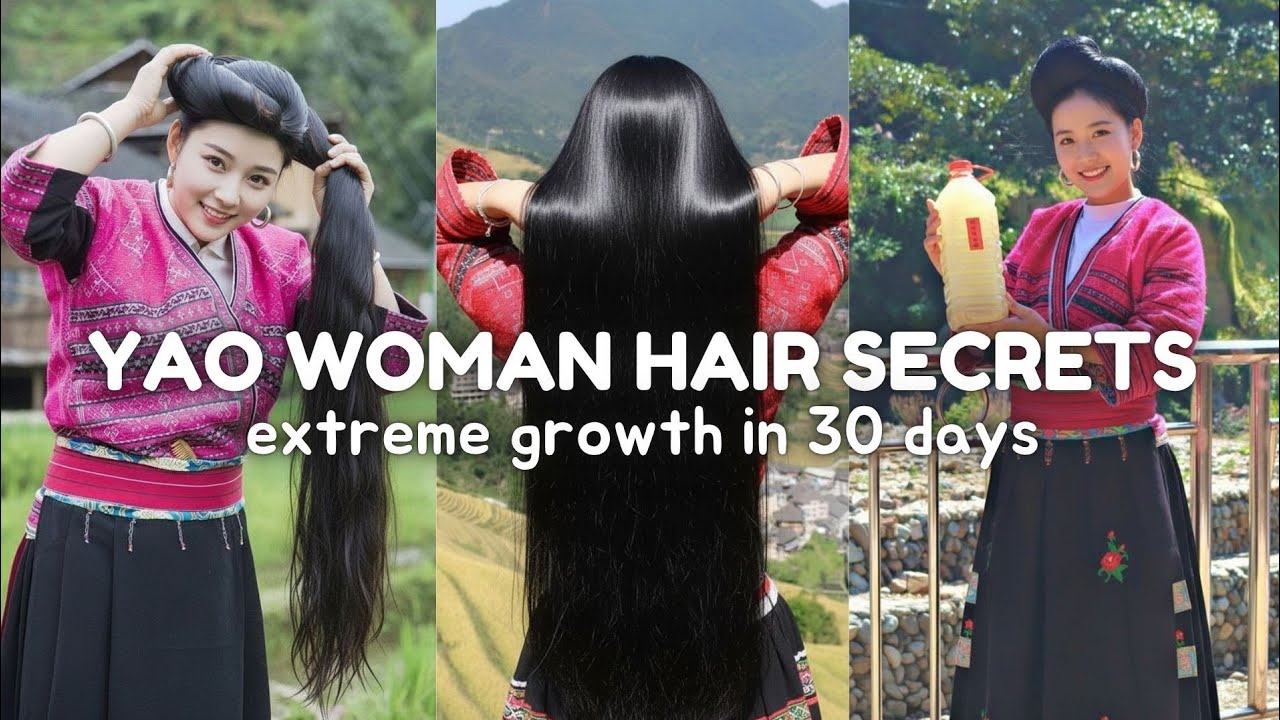 Yao Woman’s Hair Secret: Ancient Ritual for Long, Silky Hair 😱 - YouTube
