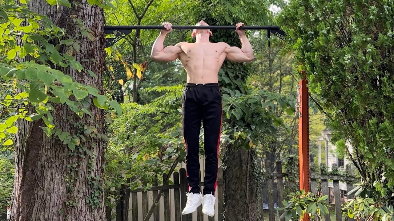 50 pull ups failed muscle up GOD SET attempt - YouTube