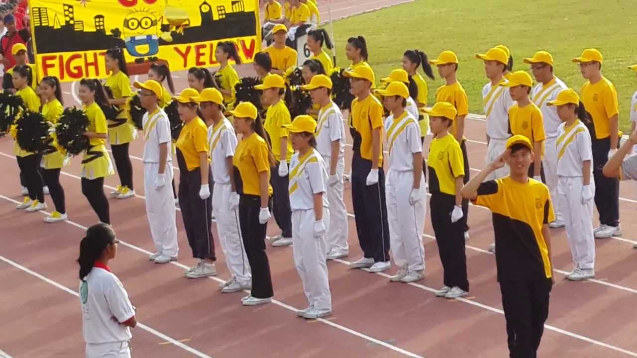 SMK Sri Sentosa Yellow House Marching 2013 - YouTube