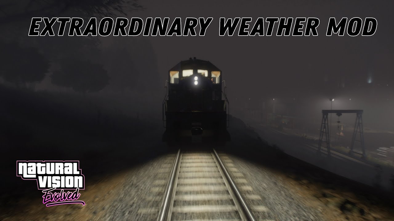 GTA 5 New Weather - Hurricane And Foggy Deep Showcase [ NVE Latest ...