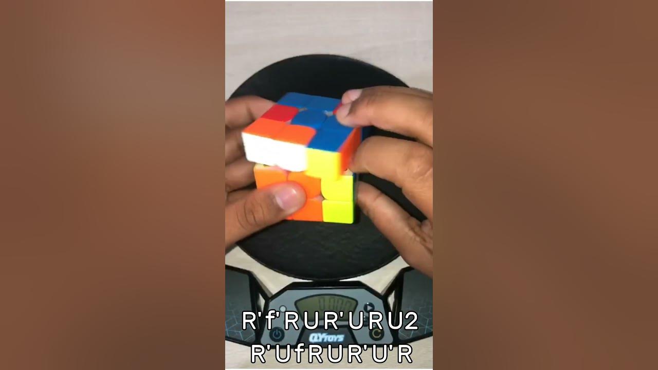 Rotation less V perm algorithm - YouTube