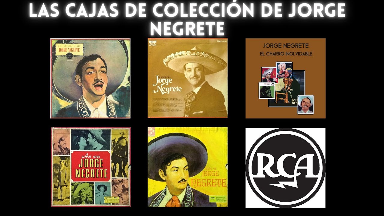 Los BOXSETS en LP de Jorge Negrete y algo más.... - YouTube