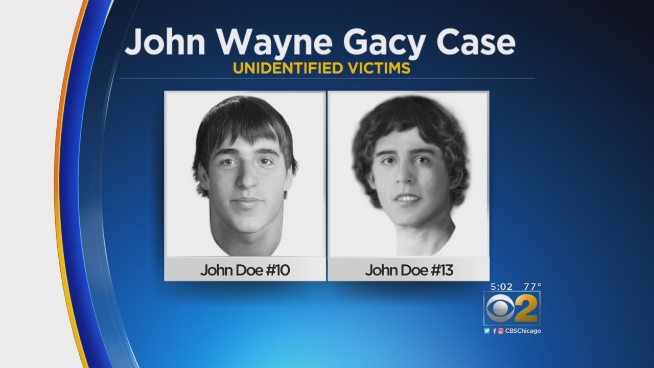 New Images Of Unidentified John Wayne Gacy Victims Released - YouTube