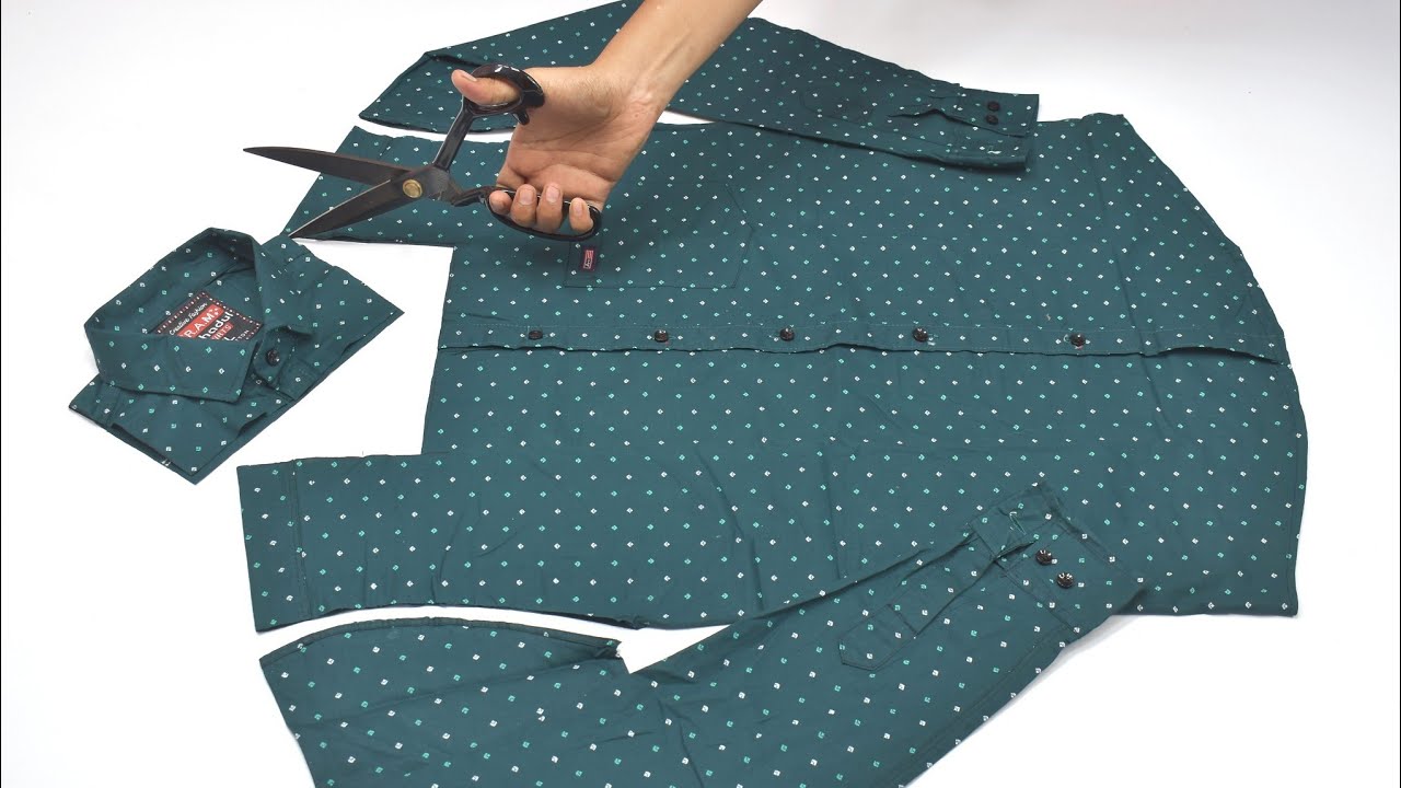 Just Cut Off Your Shirt ll Like Magic it Turns Into Wonderful Works ll ...