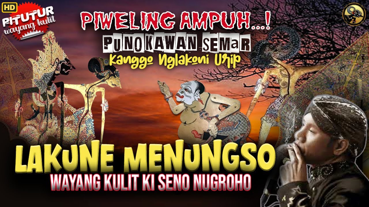MERINDING! PITUTUR JAWA SEMAR KANGGO NGLAKONI URIP WAYANG KULIT KI ...