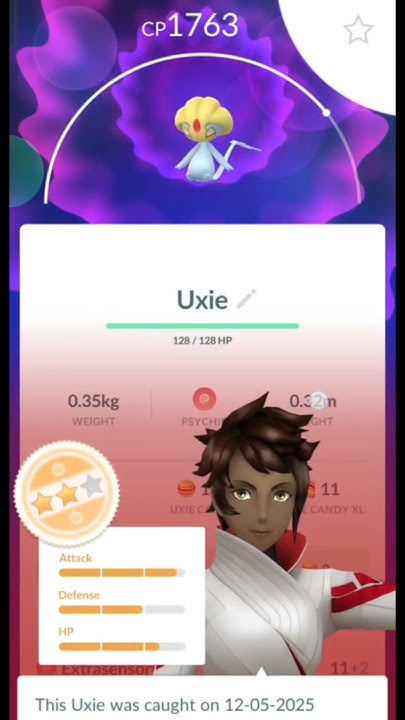 🤯 Uxie RAID IN Pokémon Go!!😍😎😍#pokemongo #shots #uxie #raids #youtubeshorts #pokémon - YouTube
