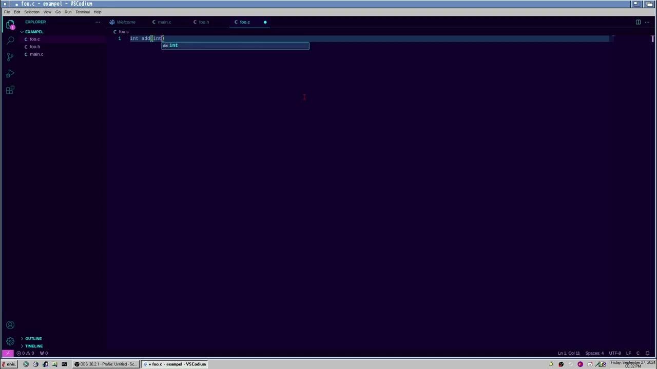 how to do seperate compilation with make and C - YouTube