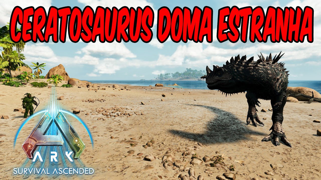COMO TAMAR E AS HABILIDADES DO CERATOSAURUS NO ARK SURVIVAL ASCENDED ...