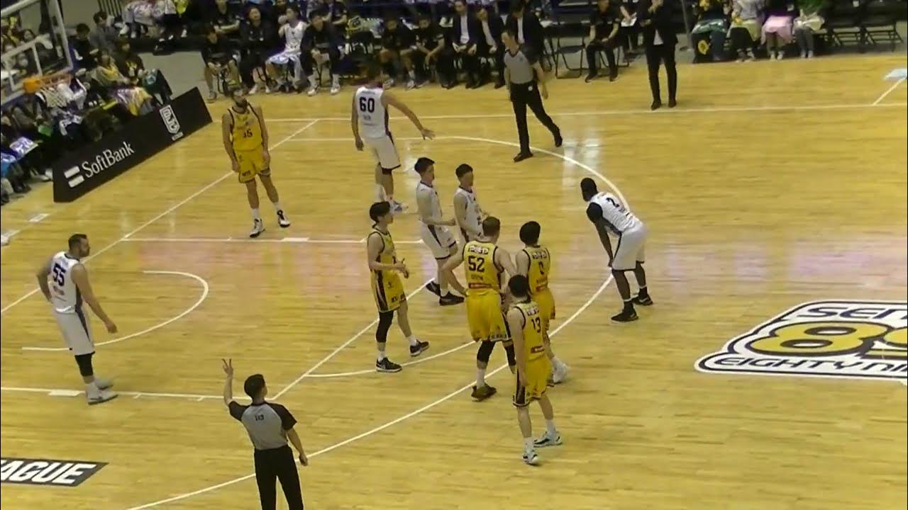 R6年1/6 仙台89ERS＆佐賀バルナーズ「プロバスケットボール 1部リーグ「Bリーグ・B1」 - YouTube