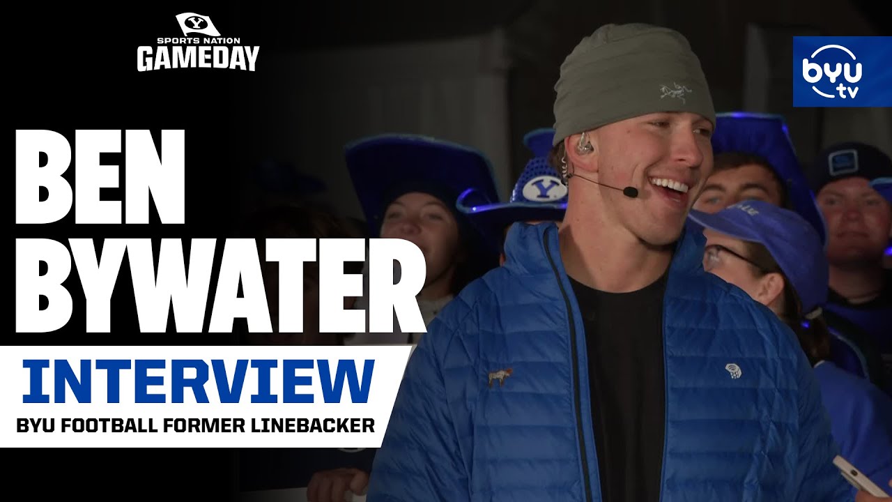 Ben Bywater is loving BYU defense | BYUSN Gameday - YouTube