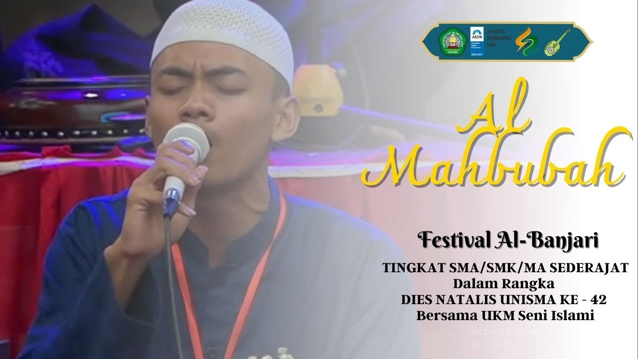 Al Mahbubah - FESBAN DIES NATALIS UNISMA KE - 42 BERSMA UKM SI UNISMA ...