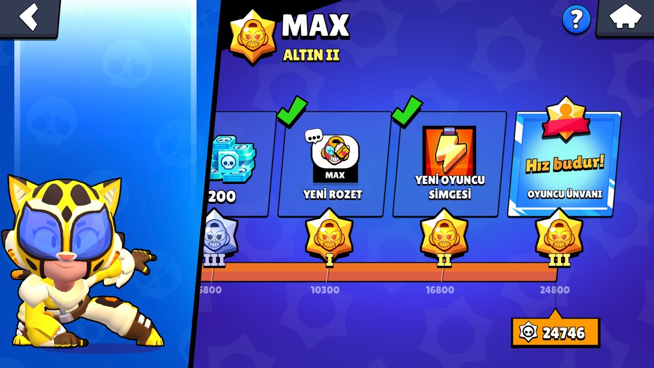 Brawl stars Max gold III mastery 🌟 - YouTube