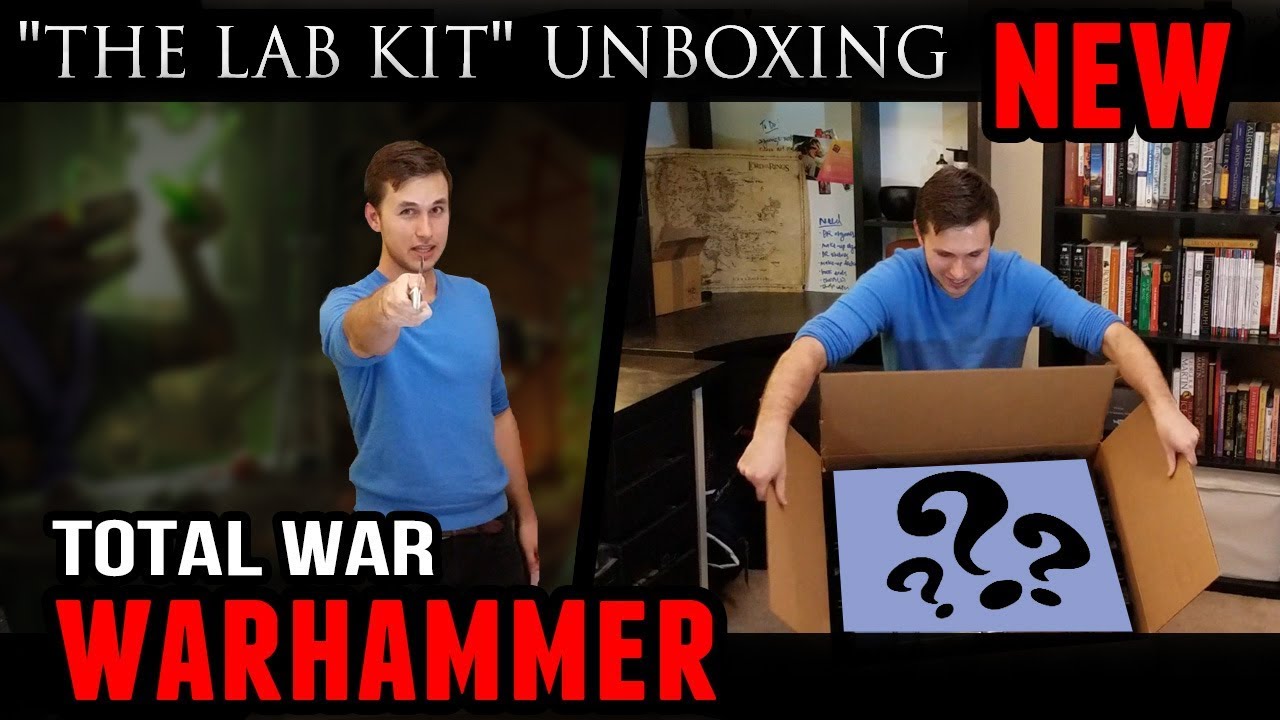 Total War: Warhammer 2 - Unboxing The Laboratory Kit (Skaven Surprise ...