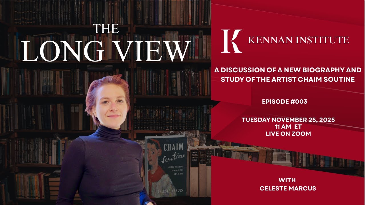 The Long View #003 - Chaim Soutine with Celeste Marcus - YouTube