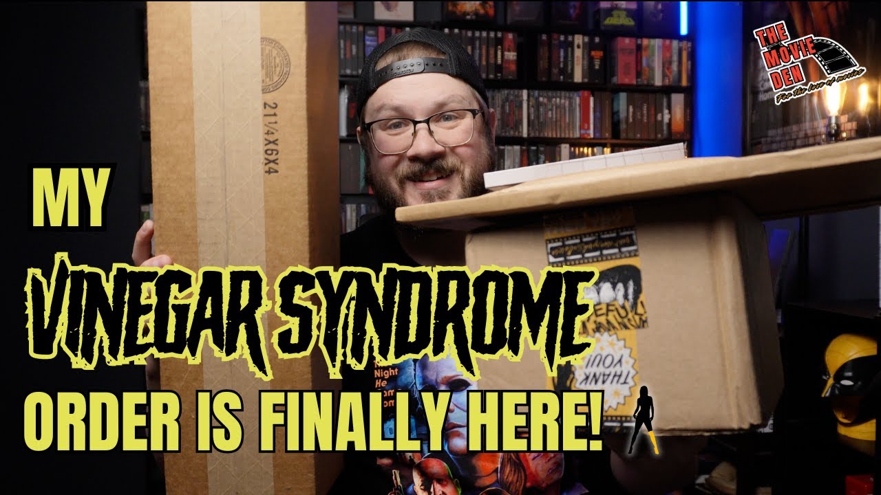 VINEGAR SYNDROME ORDER HAS ARRIVED | MY FIRST BLACK FRIDAY EXPERIENCE ...