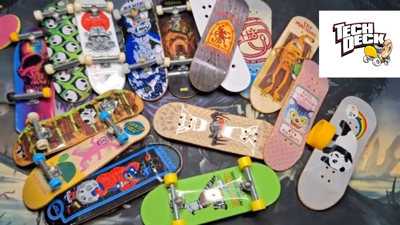 VINTAGE TECH DECK GRAB BAG! #goldhunter137 - YouTube
