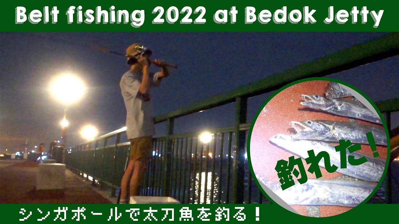 Belt fishing at Bedok Jetty 2022 - YouTube