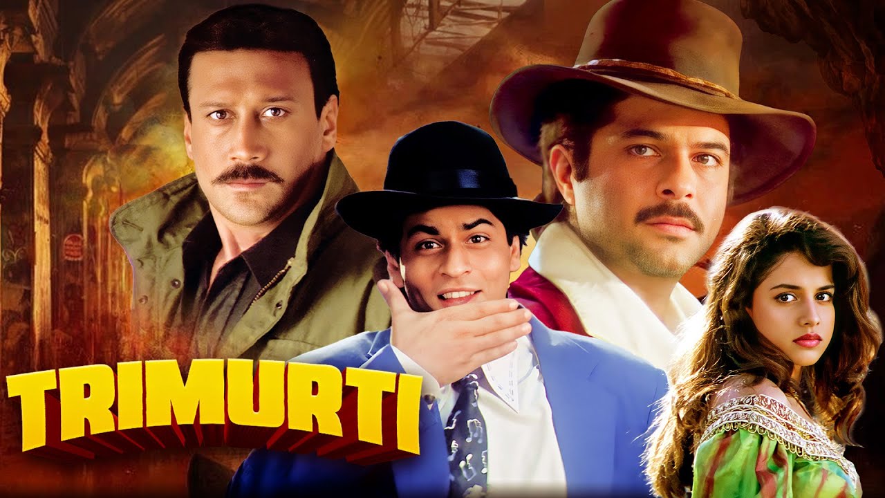 Trimurti (1995) - Shah Rukh Khan's Blockbuster Bollywood Full Movie ...