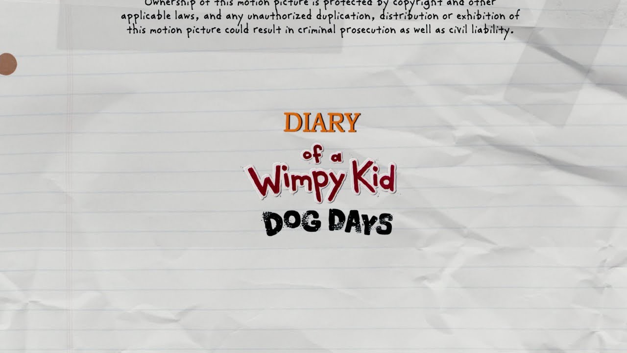 Diary of a Wimpy Kid: Dog Days - End Credits (Open Matte) - YouTube