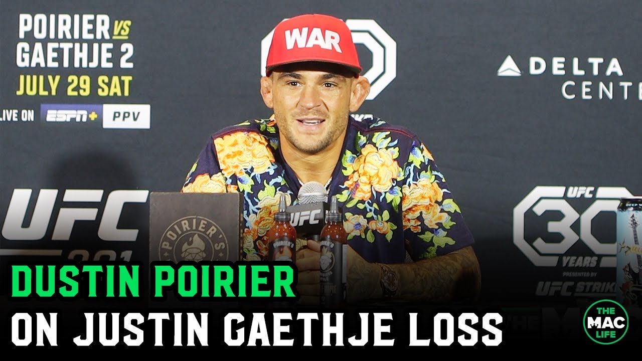 Dustin Poirier on Justin Gaethje head kick: “I win like a man, so I’ve ...