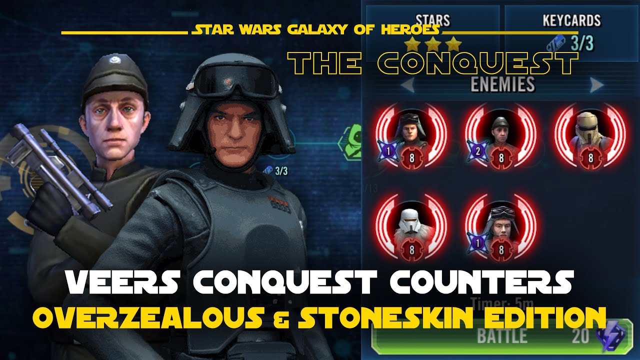 Counter Veers Imperial Troopers in Conquest with Overzealous ...