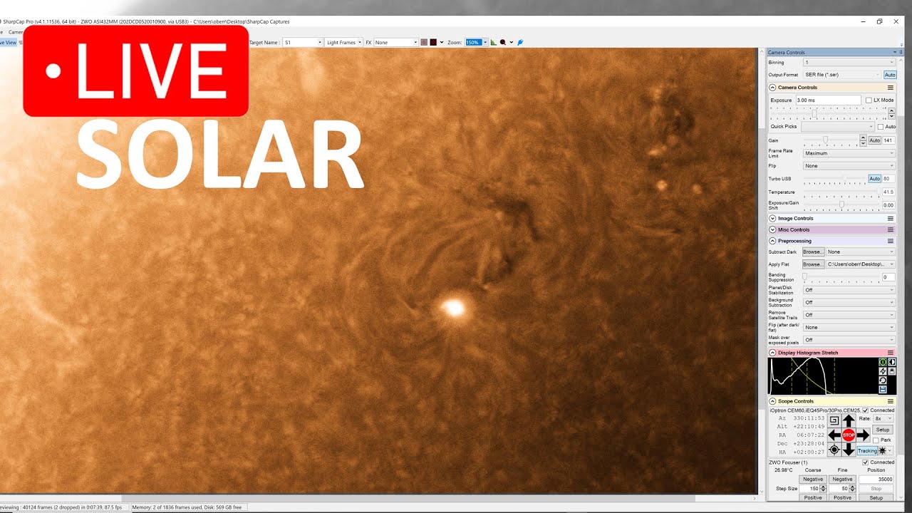 Solar Stream - Livestream - YouTube