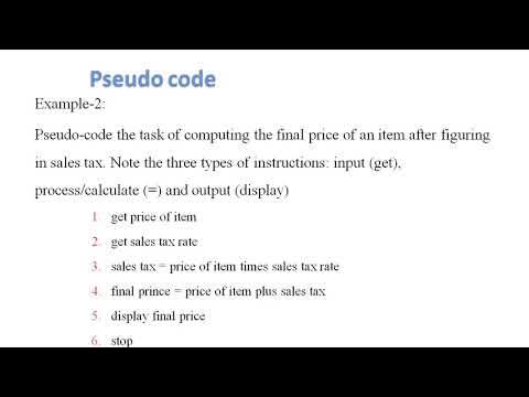 basic c++ programming chapter one part 2 Problem solving Techniques Flowchart and Pseudo code ...