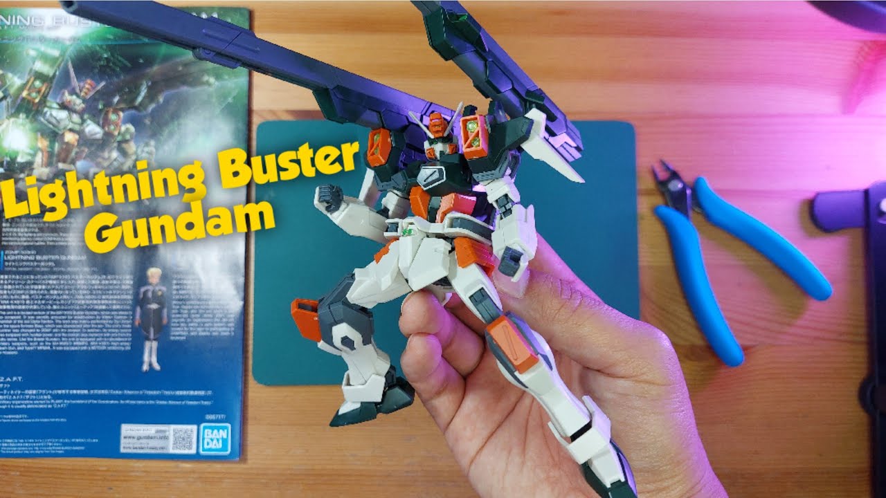 Lightning Buster Gundam HG 1/144 - Seed Freedom [ASMR Build] #gunpla # ...