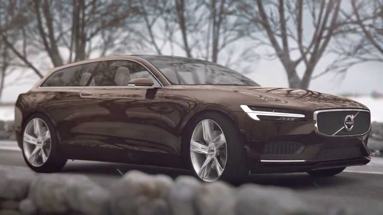 Volvo Concept Estate prototype introduction video - YouTube