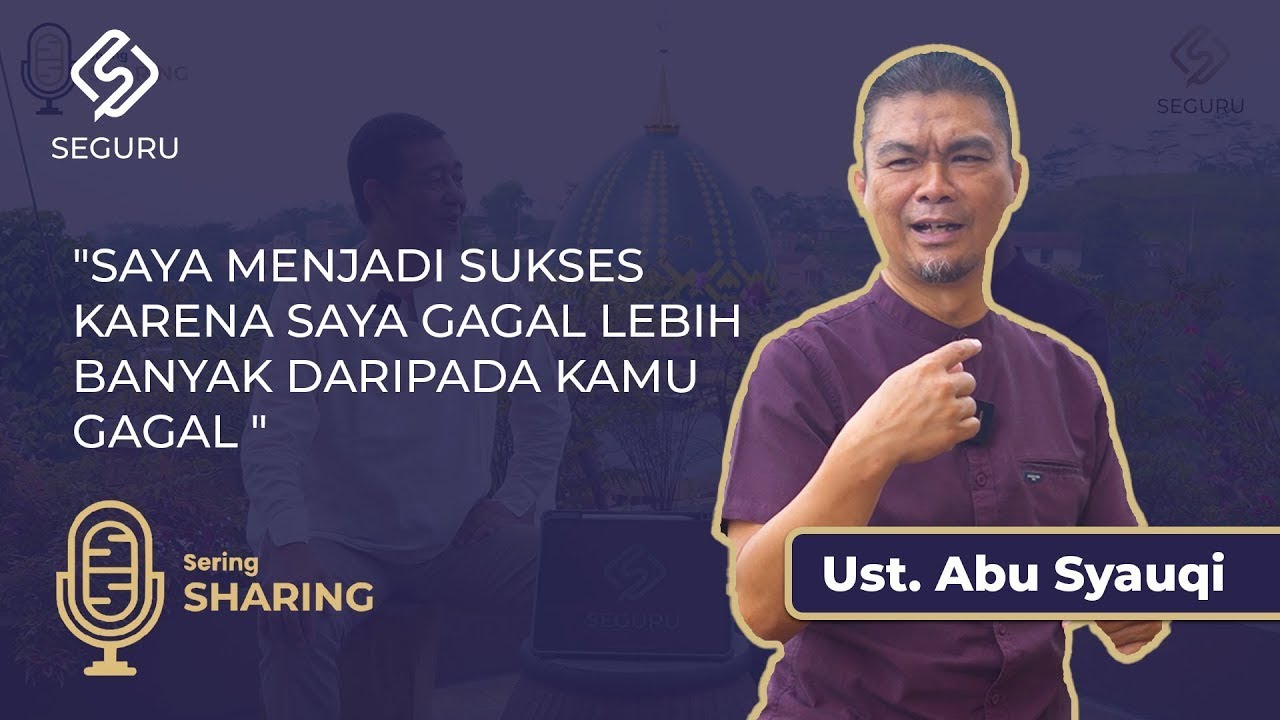 BISNIS DARI LANGIT SUKSES SETELAH RUGI MILIARAN | UST ABU SYAUQI - YouTube