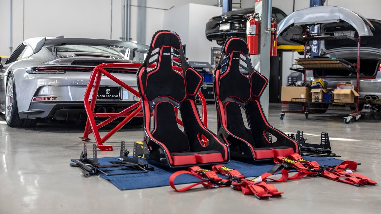 Porsche GT3 | Walker Pro Motorsports Cage Recaro Podium Enduro Harness ...