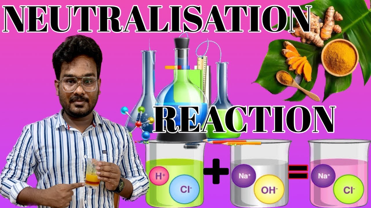 Neutralisation Reaction | Use Of Natural Indicator (Turmeric)# ...