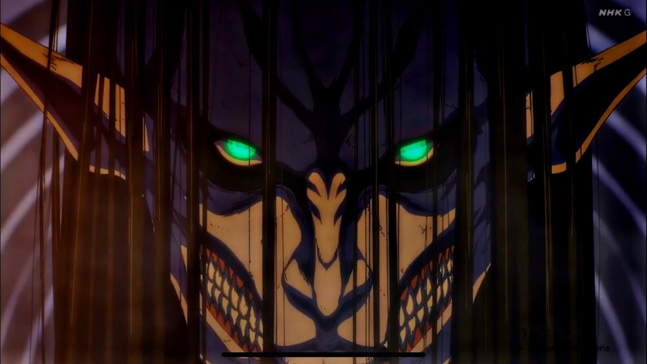 ¡Eren llega a Marley con el retumbar, final de la 4rta temporada de SNK ...