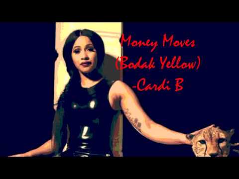 Money Moves ( Bodak Yellow ) - Cardi B - Lyrics/Lyrics Video