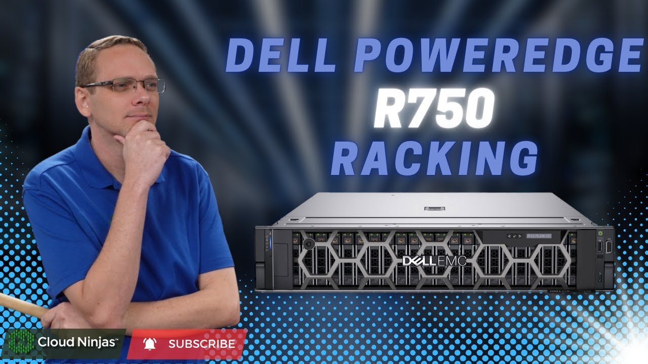 Dell PowerEdge R750 | How To Rack a Server | Server Racking | Sliding ...