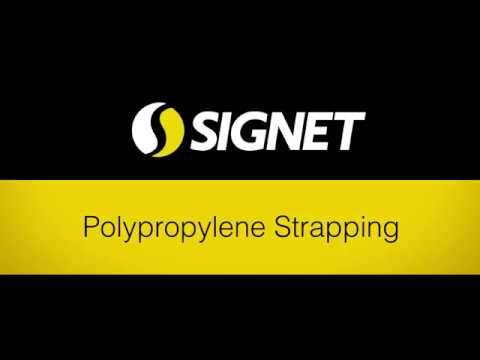 Signet's Own Polypropylene Strapping - YouTube