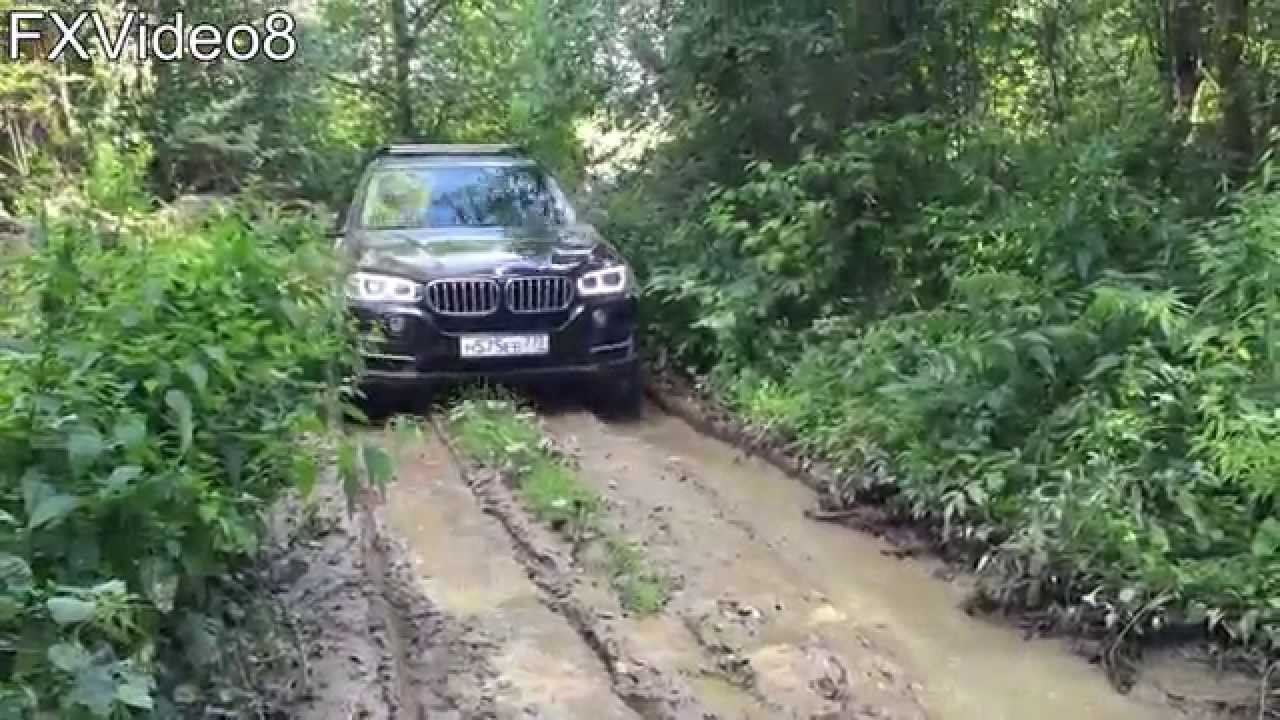 BMW X5 по грязи (off road) - YouTube
