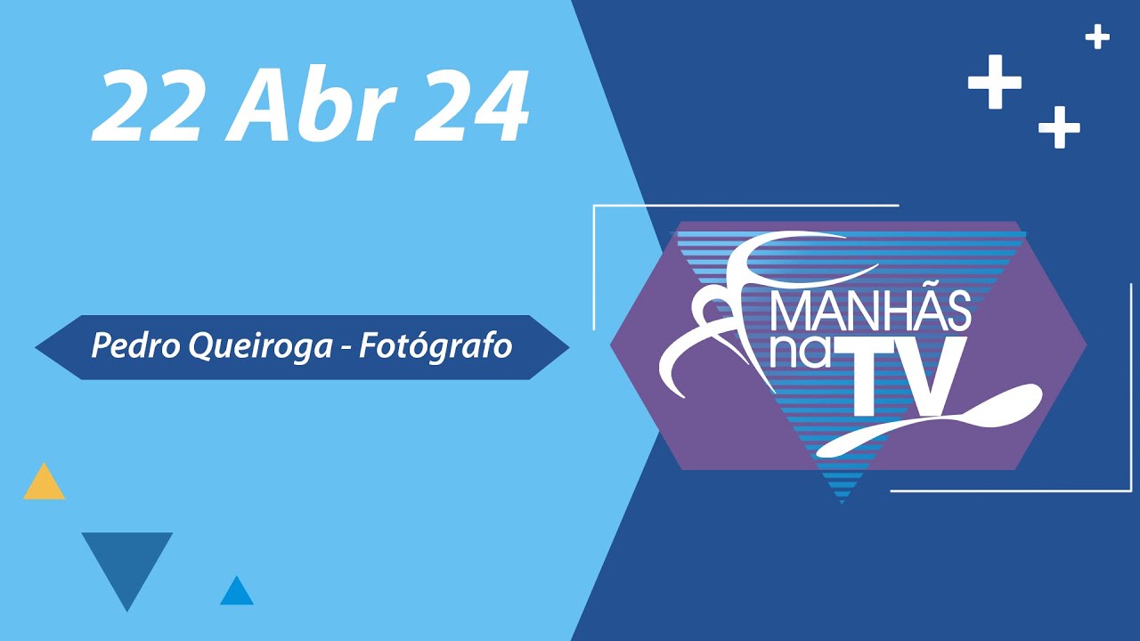 Manhãs na TV | Pedro Queiroga - Fotógrafo - YouTube