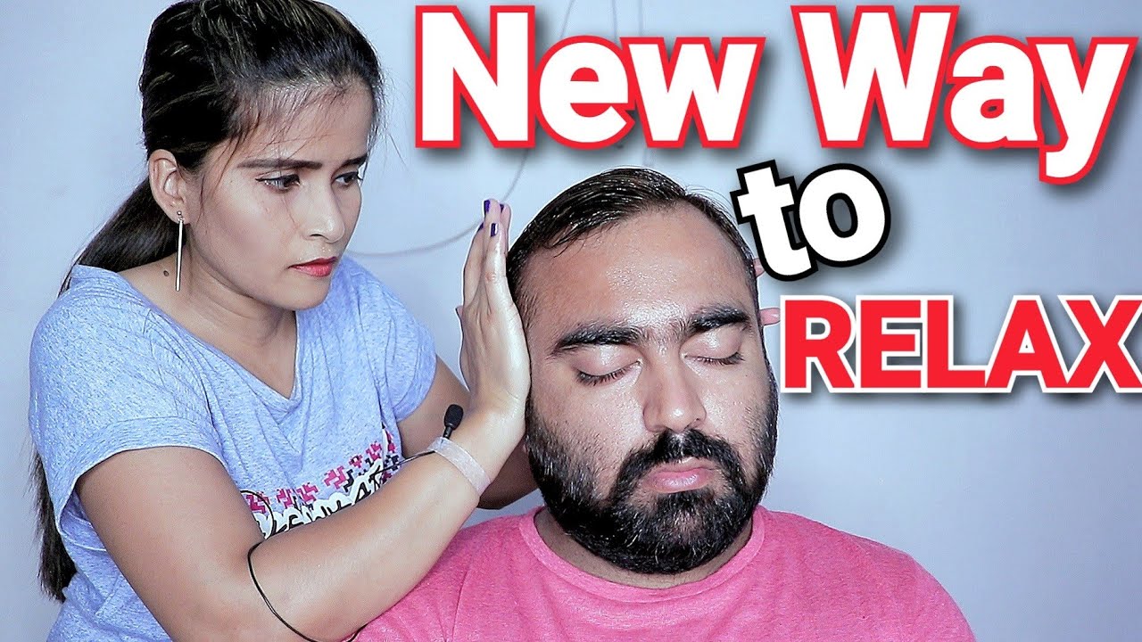 ASMR Head Massage New way to Relax | Extra Dose for sleep - ASMR Cosmic ...