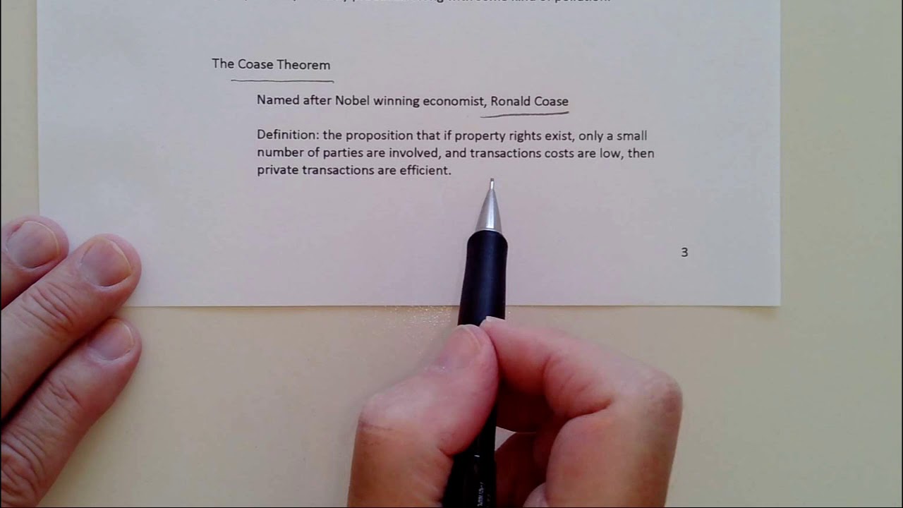 Econ 4 Chapter 13 Lecture 1 (part 2) Externalities - YouTube