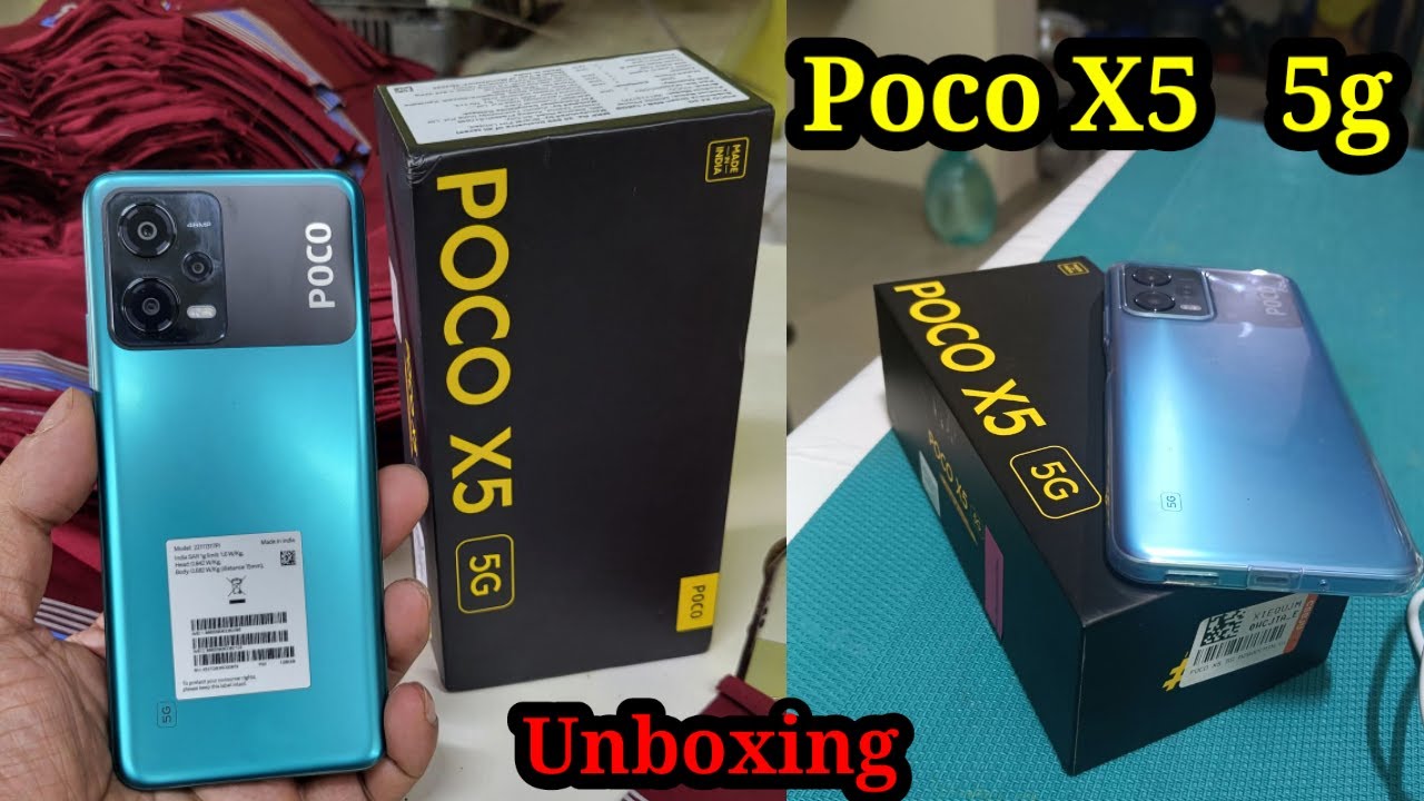 Poco X5 5g Retail unit unboxing &Firts Look👌 - YouTube