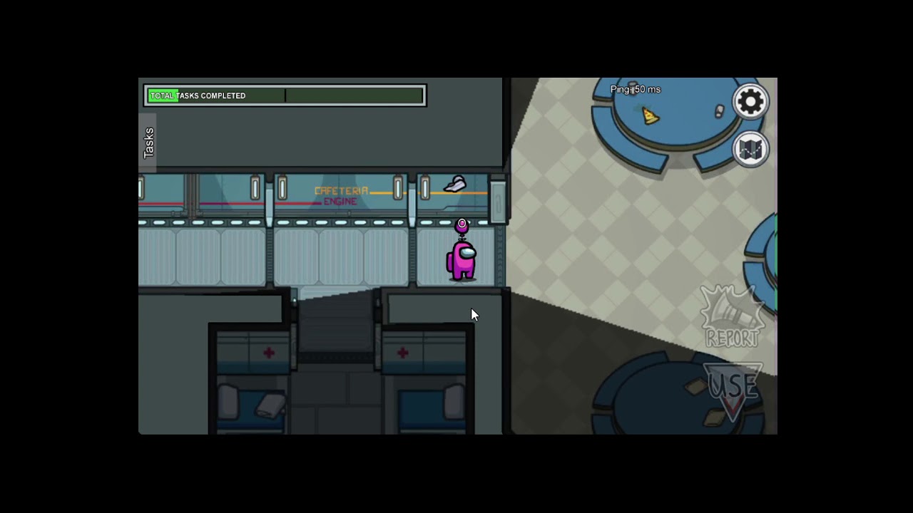 Among Us - Can You Block The Camera In The Skeld? - YouTube