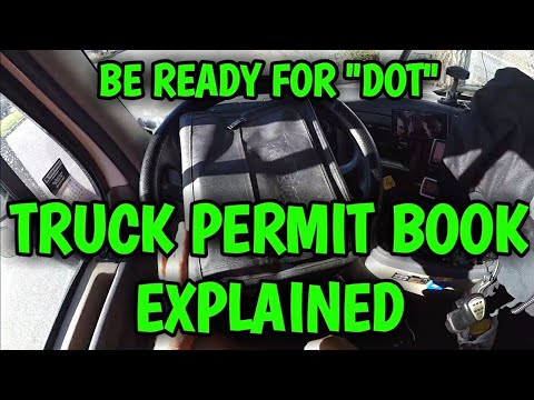 Truck Permit Book - Are You Ready For DOT? - YouTube