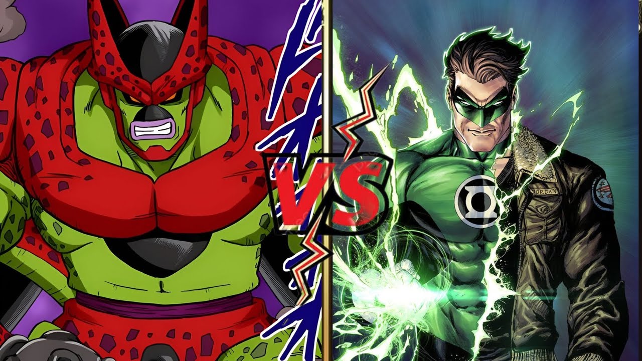 Cell Max vs Hal Jordan - YouTube