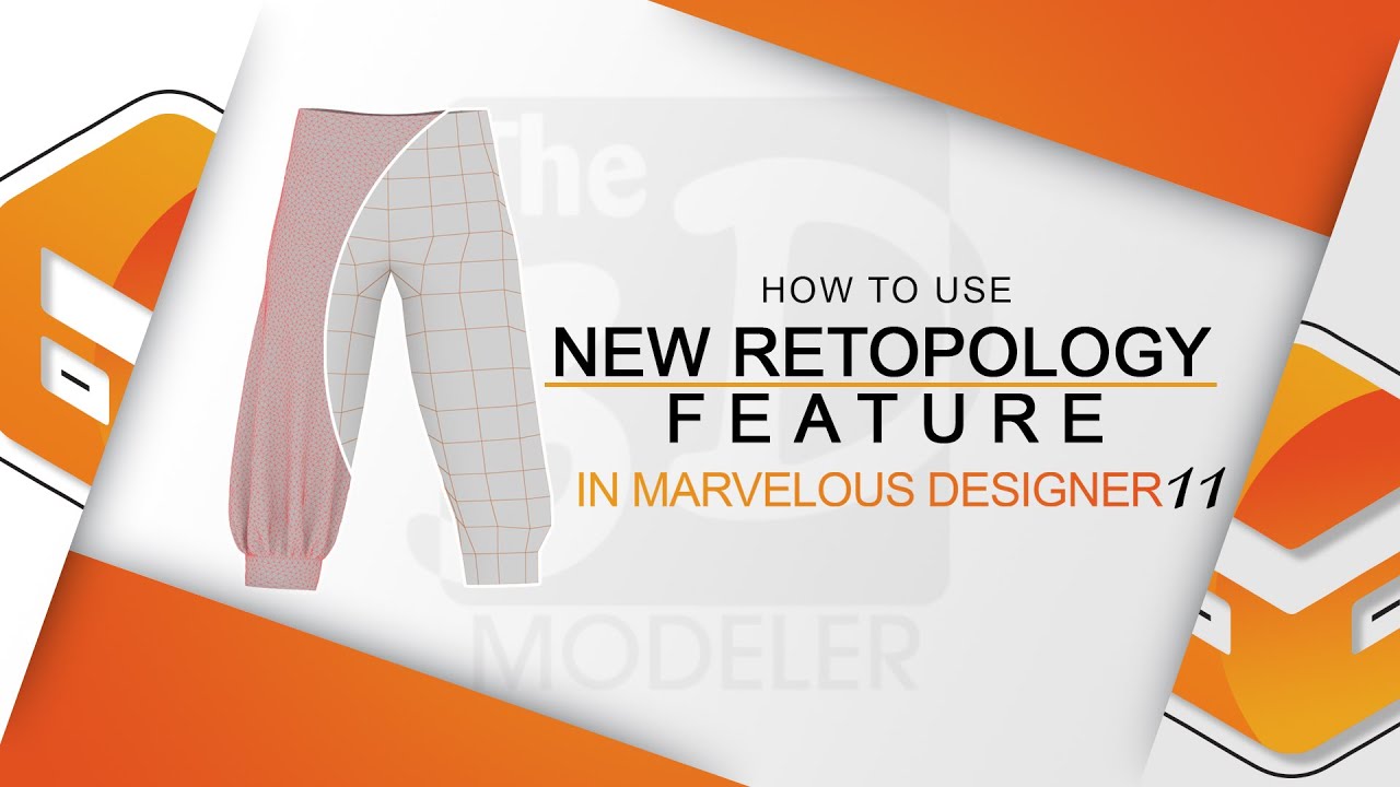 How to use the new retopology features in marvelous designer 11 & how ...
